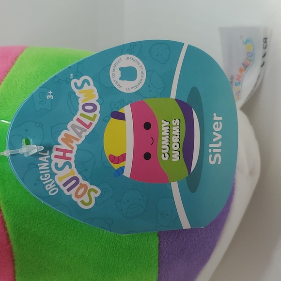 Kellytoy | Toys | Bnwt Silver Neon Gummy Worms First To Market ...